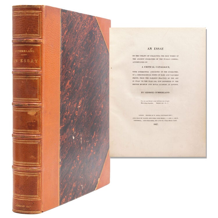An Essay on the Utility of Collecting the Best Works of the Ancient ...