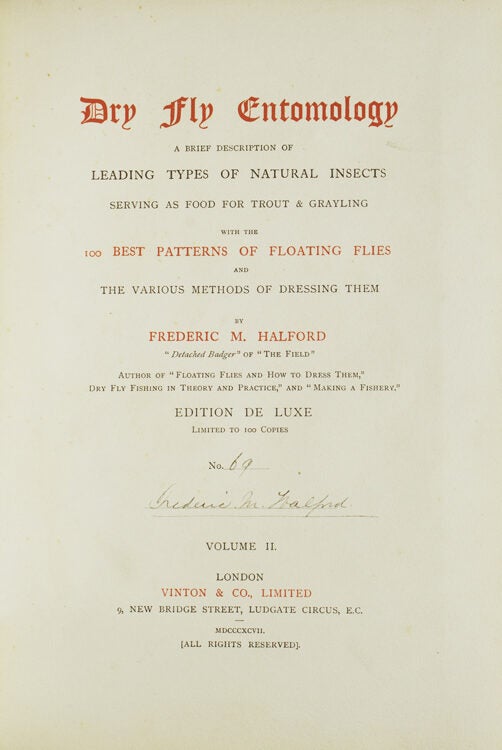 Dry Fly Entomology: a brief description of leading types of natural ...