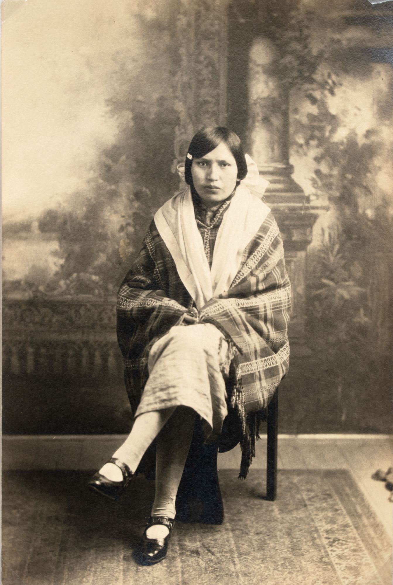 Group of 11 gelatin silver print photographs of Native American women ...