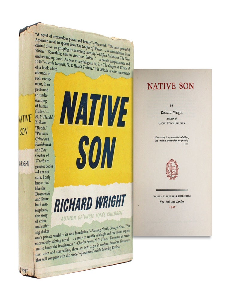 Native Son - Richard Wright - First edition, first printing with A-P ...