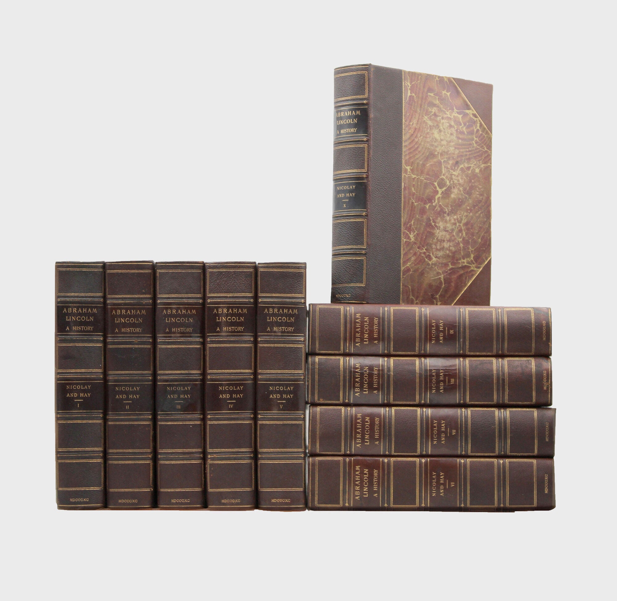 Abraham Lincoln A History - John Nicolay, John Hay - First edition