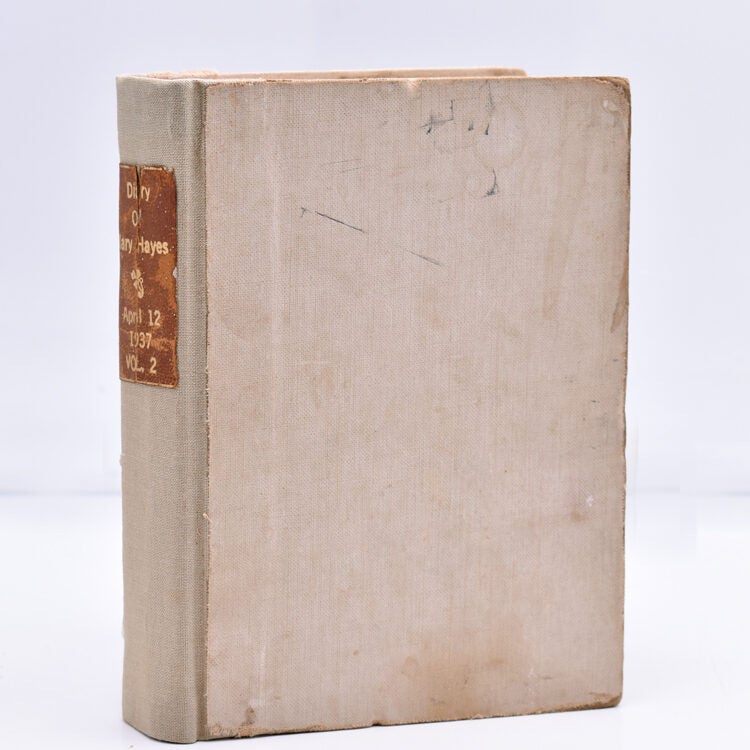 Daydream book clamshell spine title - Robert A. Parker